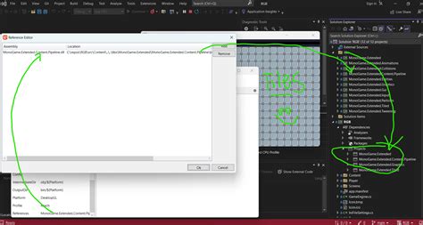 Visual Studio Monogame Extended Tiled Tmx Content Issues Extended