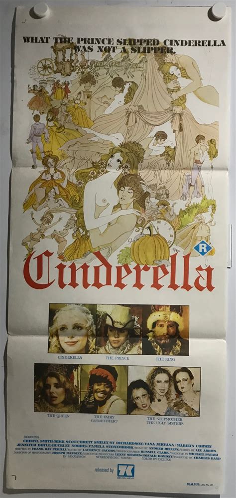 Original Daybill Movie Poster Cinderella 1977 Adult X Marks The Shop