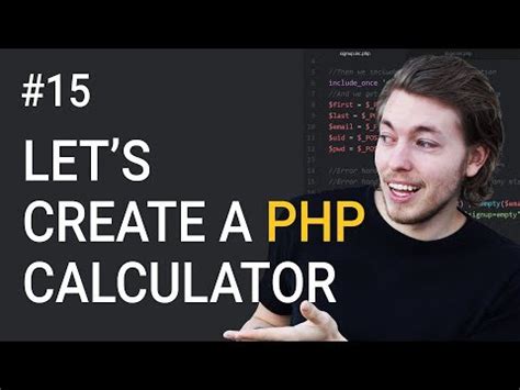 Exercise Using PHP Let S Build A Calculator PHP Tutorial Learn PHP Programming