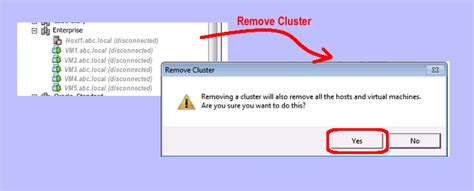 What Does Remove Cluster Do
