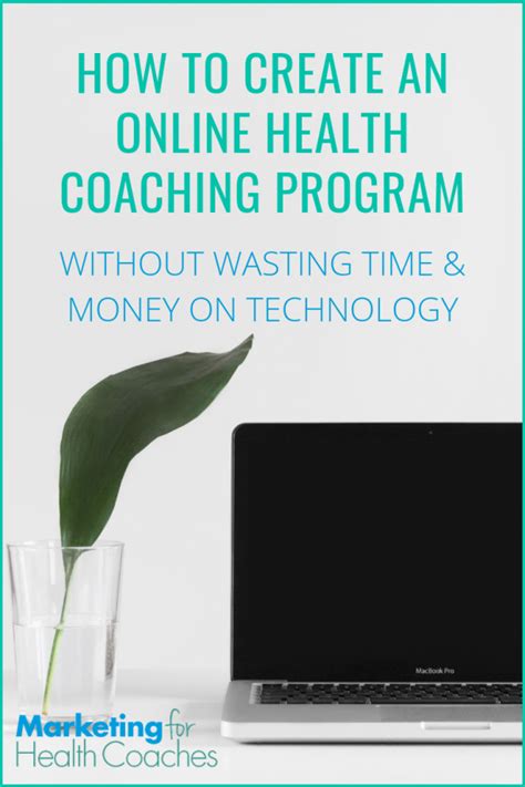 how to create an online coaching program with technology you have