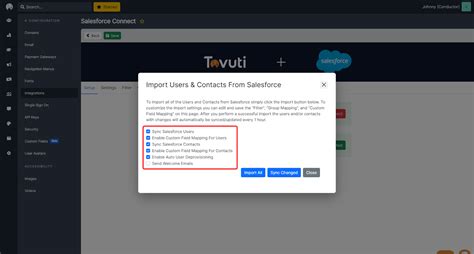 Configure A Salesforce Integration Tovuti Help Center