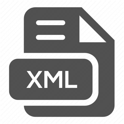 Document Extension File Format Type Xml Icon Download On Iconfinder
