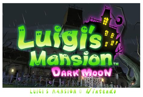 Quirky Gamer Guy Kat S Gaming World Luigi S Mansion Dark Moon