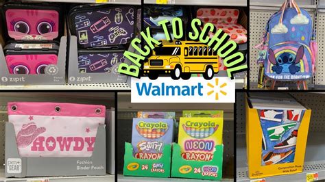 🖍️walmart Back To School Supplies‼️walmart Back To School Shopping