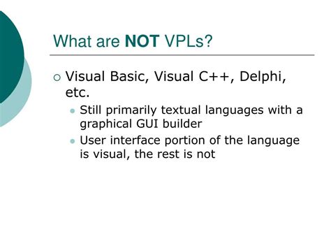ppt visual programming powerpoint presentation free download id 494312