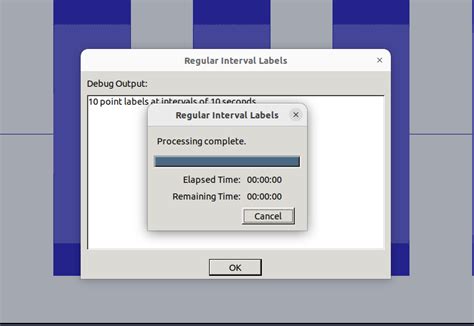Progress Dialog Hangs When Adding Regular Interval Labels · Issue 4699 · Audacityaudacity · Github