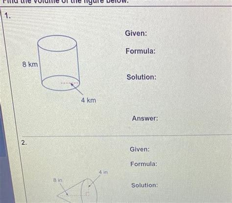 Answered 1 8 Km 2 8 In 4 Km 4 In Given Formula Solution Answer Given
