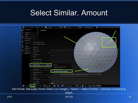 DrTAD Blender Software Example A Modeling Based On Spherical Primitives D Golf Ball