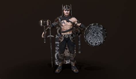 Reduce 3d Character Lowpoly For Game Ue5 Model Control Rig3d Ue5