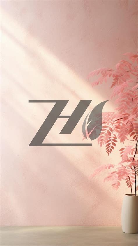 دانلود پس زمینه طرح گلدان گل صورتی کنار دیوار دانلود رایگان فایل لایه