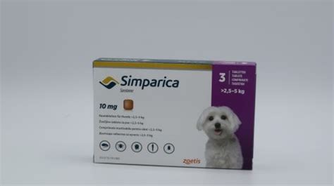 Симпарика/ Simparica - цяла кутия - 3 табл. - Ветеринарна Аптека