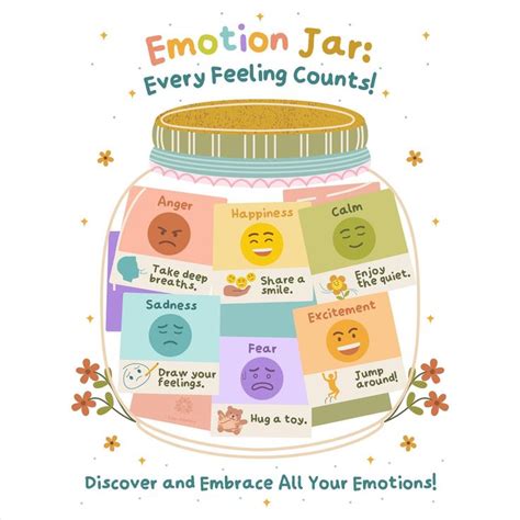 🌟 Embrace Every Feeling With Our Emotion Jar 🌟 Understanding And