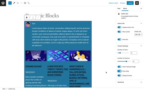 What Is A Dynamic Block In Wordpress Unleash Creativity My Blog