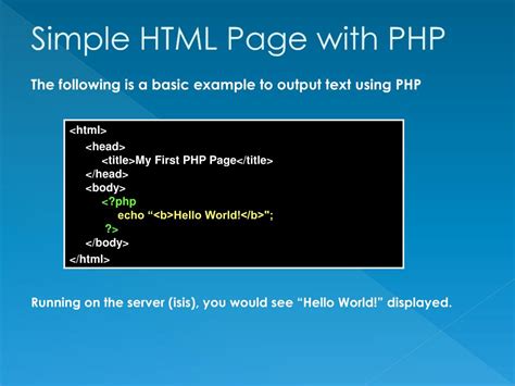 PPT PHP PowerPoint Presentation Free Download ID 3099834