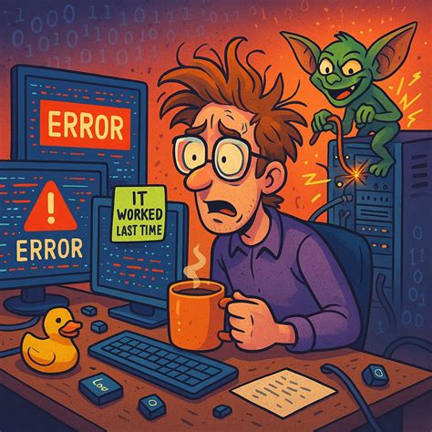 Techlife Programming Debugging Relatable Dexy Cards