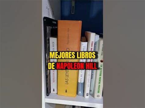 Estos son los Mejores Libros de NAPOLEON HILL #napoleonhill # ...