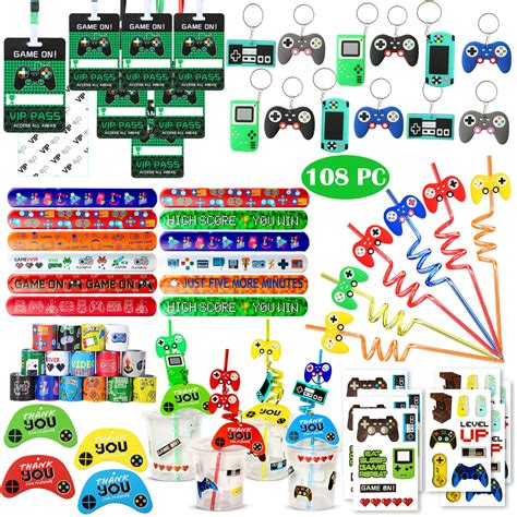 Mua Happy Greetings 108 Pcs Video Game Party Favors 12 Set Of Game On