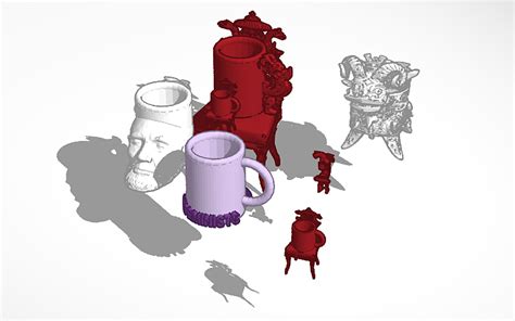 3d Design Weird Mugs Tinkercad