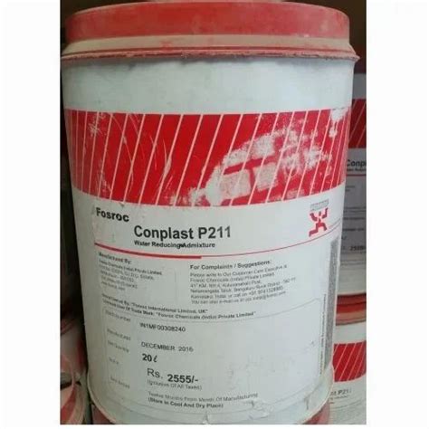 Fosroc Plasticizer Packaging Size 20kg At ₹ 950drum In Mumbai Id