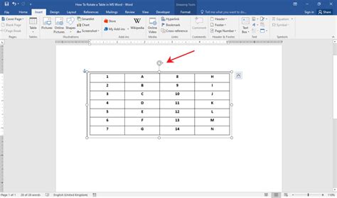 How To Rotate A Table In Word OfficeBeginner