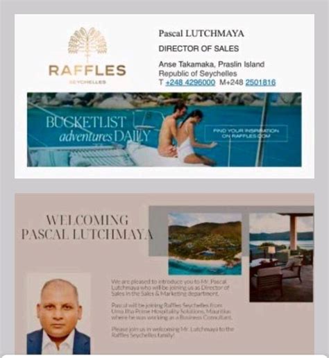 Sunil Perera On Linkedin Mr Pascal Lutchmaya Many Congratulations For Your Great Achiement 🌹🌹