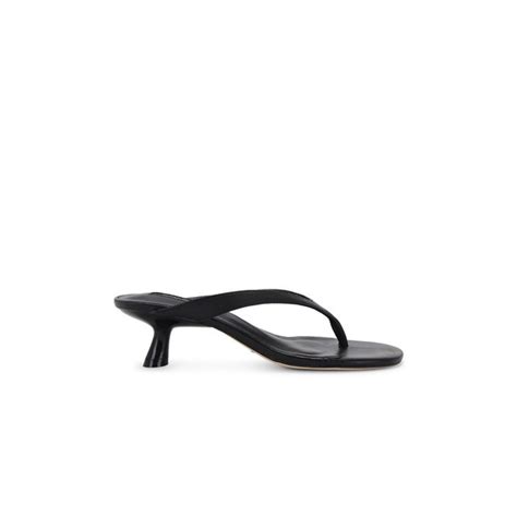 Tony Bianco Shoes Tony Bianco Krista Sandal In Black Flip Flop