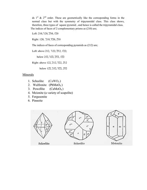 Crystallography 32 Classes Pdf