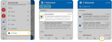Delete Specific Multiple Or All Emails In Outlook