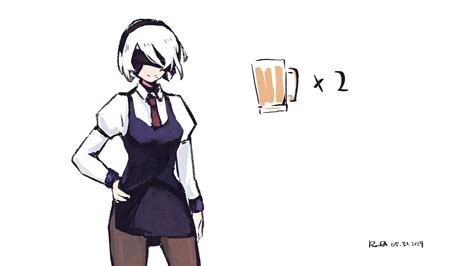 rnna 2b nier automata jill stingray nier automata nier series
