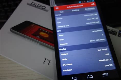 Pipo T Test avant le Test Vidéo
