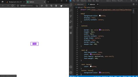 Html Background Color Of The Button Not Changing Completely When Hovered Stack Overflow