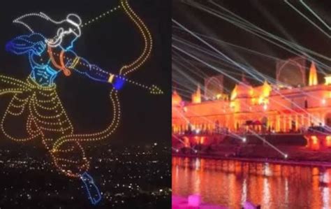 Deepotsav 2025 Ayodhya Lights Up With Drone Show Lokmarg News