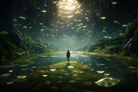 Premium Ai Image Convey The Idea Of Interconnectedness In Nature Th