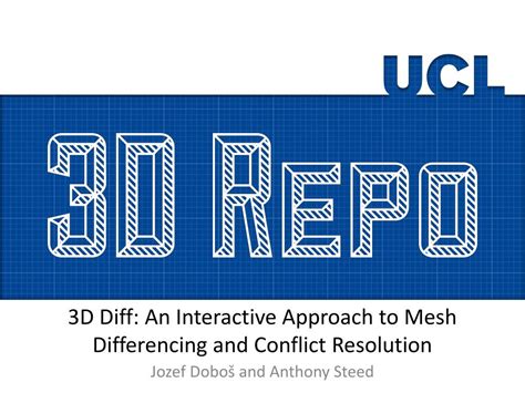 Ppt 3d Diff An Interactive Approach To Mesh Differencing And Conflict Resolution Powerpoint