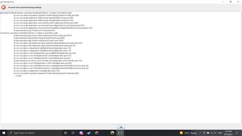 FAF Java Error Issue FAForever Downlords Faf Client GitHub