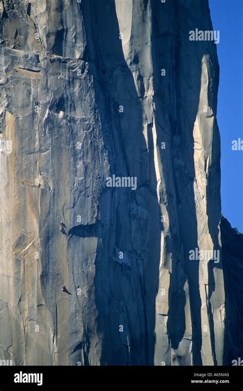 Climbers On The Salathe Wall El Capitan Yosemite Valley Yosemite