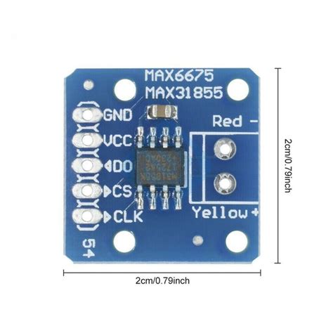Max31855 Max6675 Spi Type K Thermocouple Temperature Sensor Board Modu Everything Pi