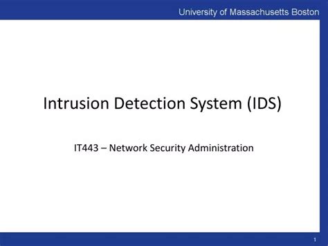 PPT Intrusion Detection System IDS PowerPoint Presentation Free Download ID 2002102