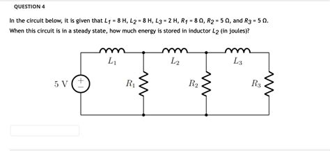 Solved In The Circuit Below It Is Given That Chegg Com