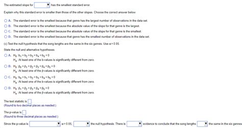 Solved The Dataset Given Below Contains The Playing Time In