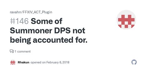 some of summoner dps not being accounted for · issue 146 · ravahn
