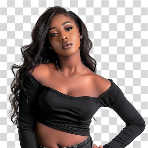 Premium PSD Woman Model Transparent Background