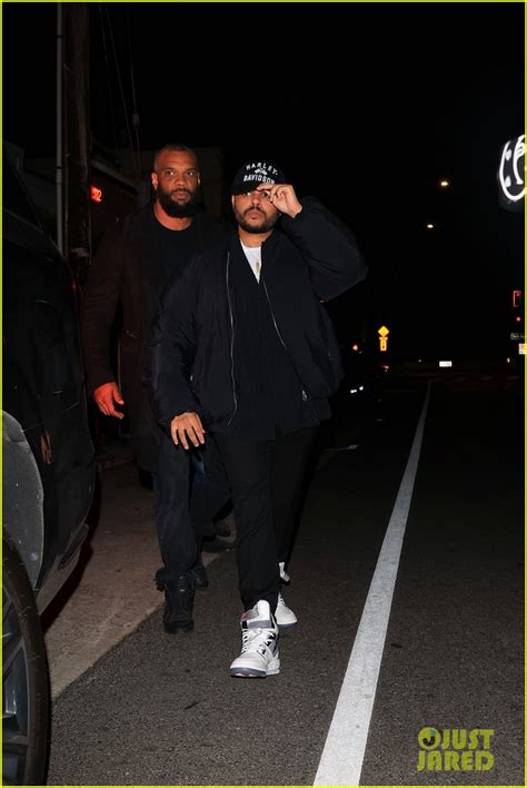 The Weeknd And Girlfriend Simi Khadra Spotted On Date Night Try To Keep