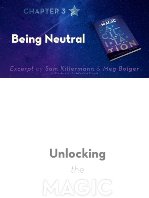 Chapter 3 Unlocking The Magic Of Facilitation Pdf Bias Thought