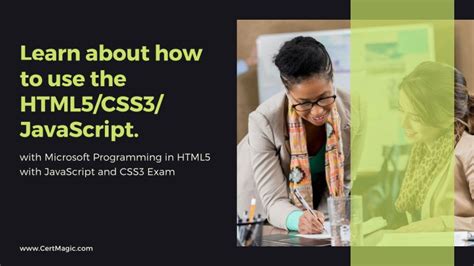 Upgrade your Microsoft 70-480-Programming in HTML5 with JavaScript and CSS3 Certification ...