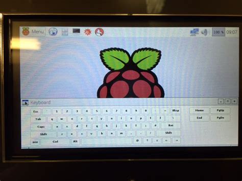 仮想キーボードのアクティベーション
