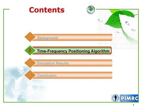Accurate Position Location In Tds Ofdm Based Ppt Download