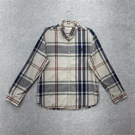 빈폴 캐주얼 로고 체크셔츠 110 헬로마켓