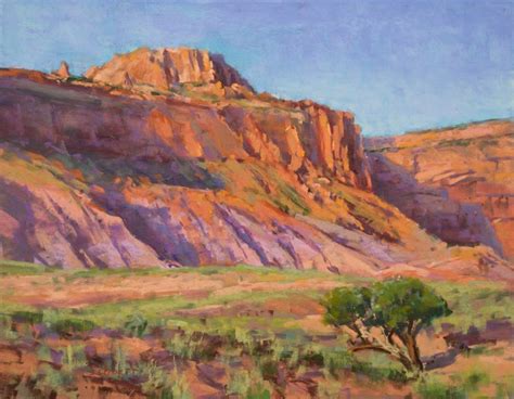 Desert Patterns 11x14 Pastel Did This One Near Monument Valley